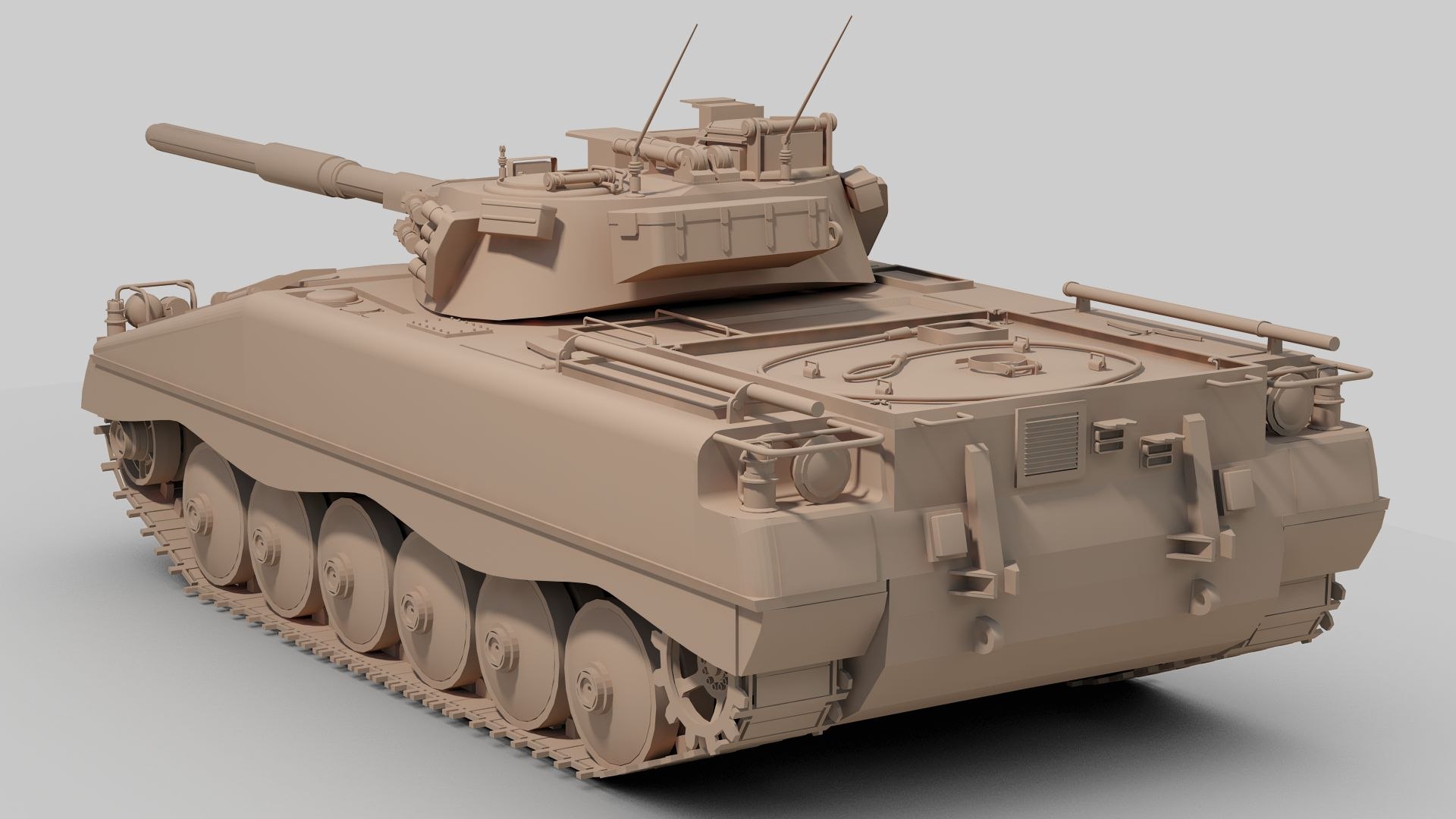 3d Ikv 91 Tank Destroyer