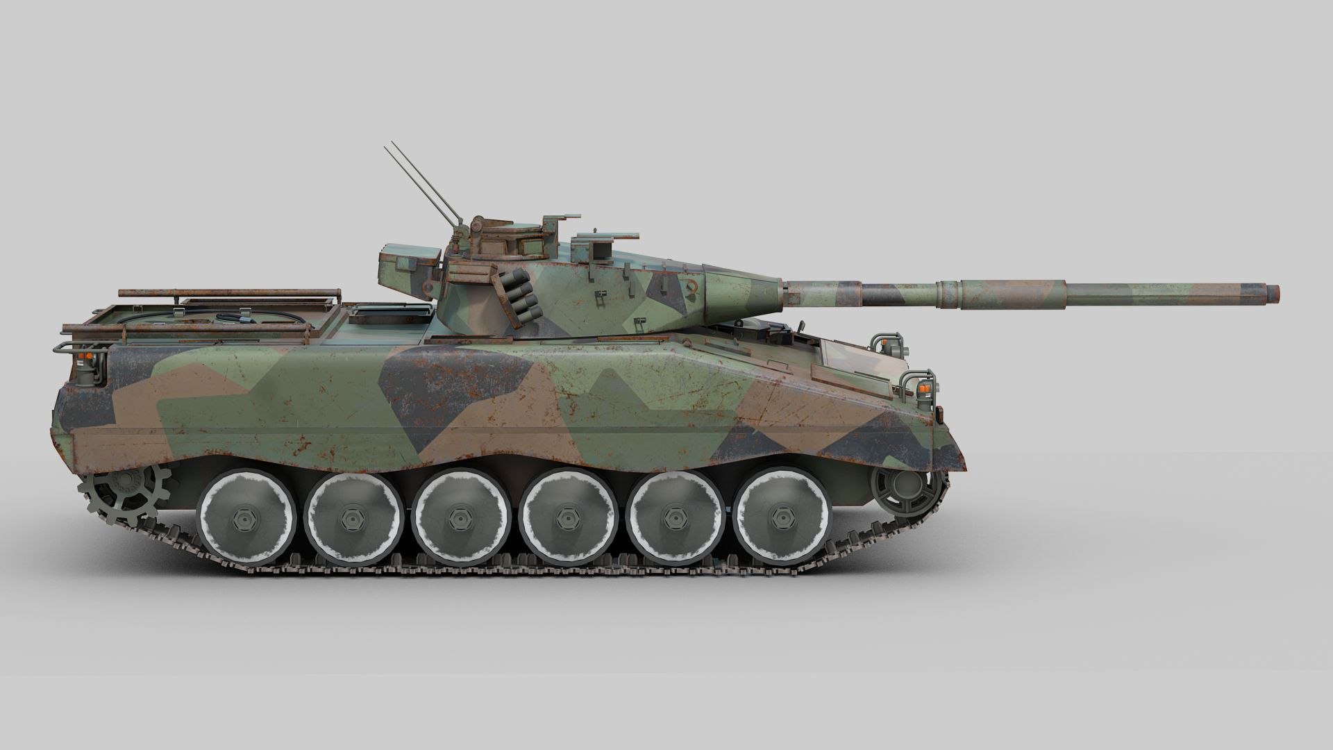 3d Ikv 91 Tank Destroyer