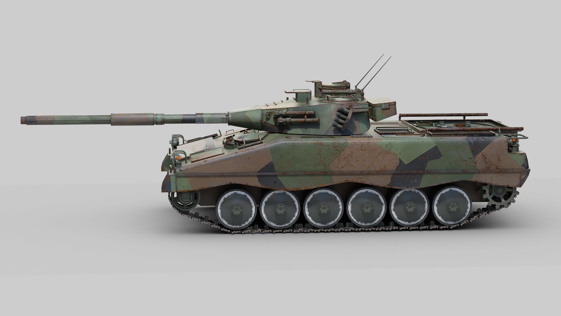 3d Ikv 91 Tank Destroyer