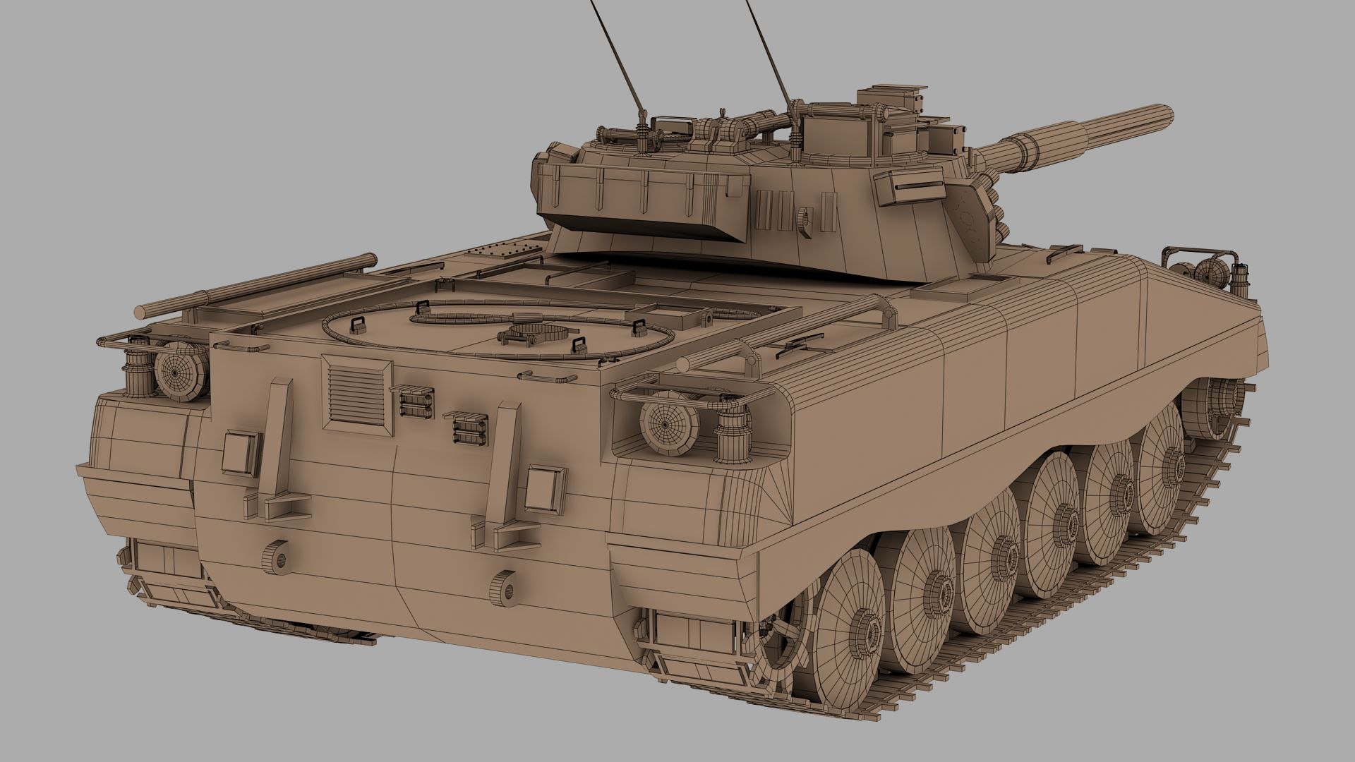 3d Ikv 91 Tank Destroyer