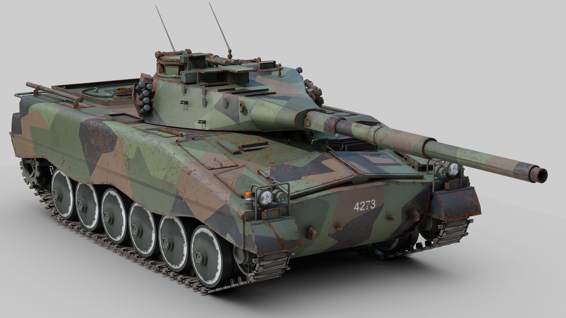 3d Ikv 91 Tank Destroyer