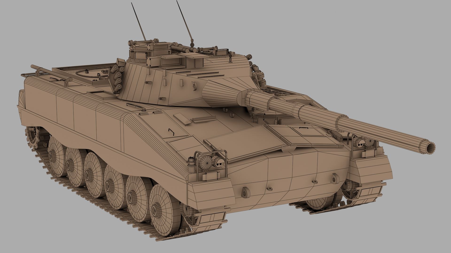 3d Ikv 91 Tank Destroyer