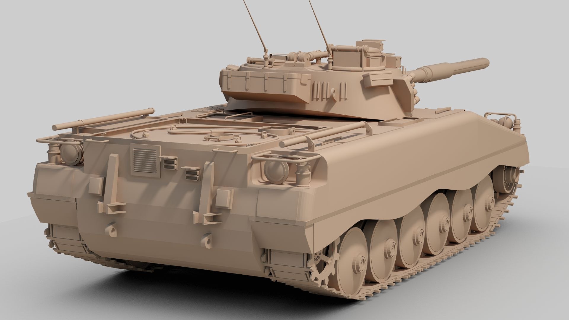 3d Ikv 91 Tank Destroyer