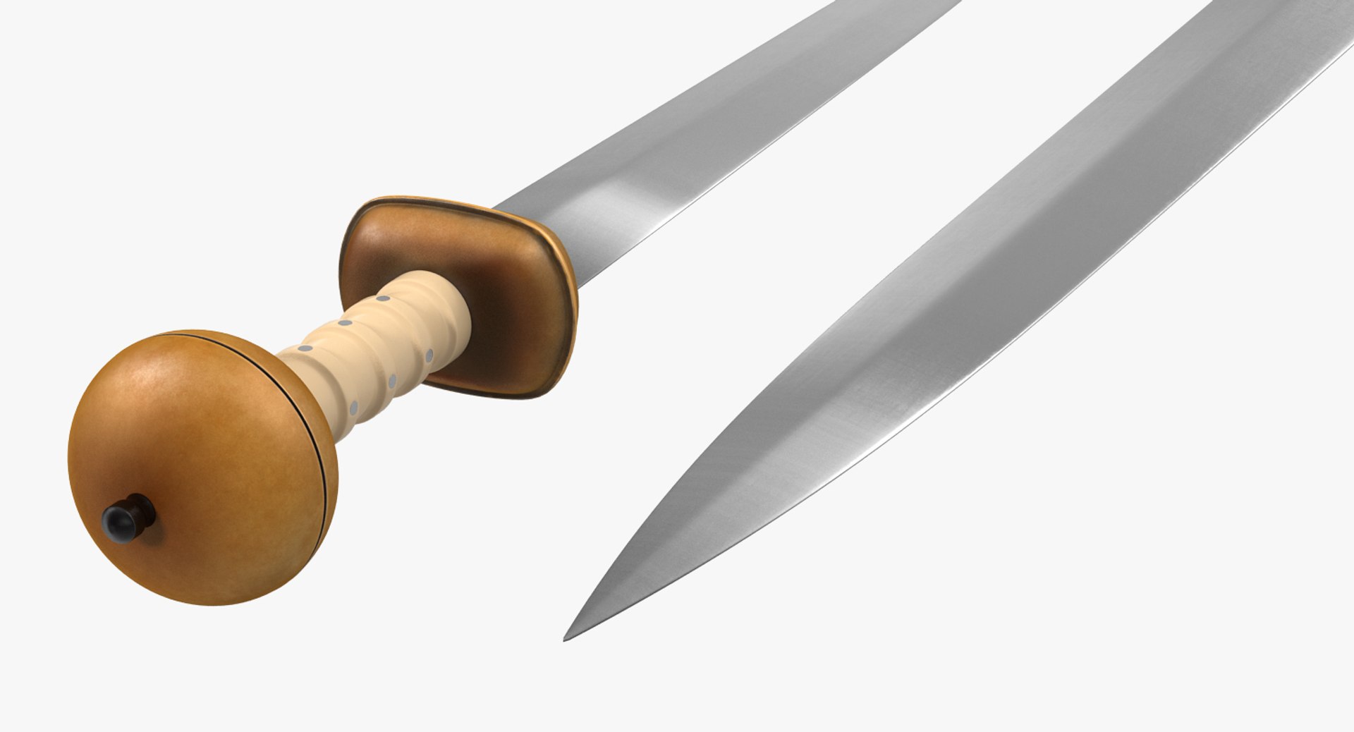 3d Roman Battle Gladius Sword