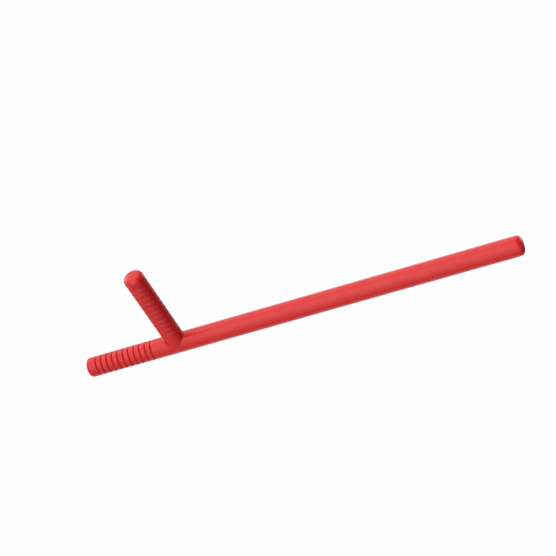 Red Police Baton Model - TurboSquid 2183575