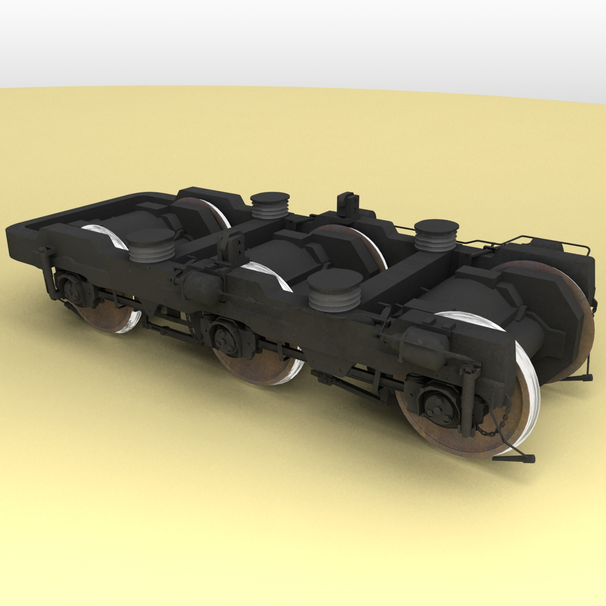 emd sd70ace locomotive engines 3d max