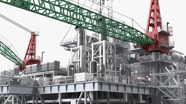 Spar Platform 3D - TurboSquid 1839901