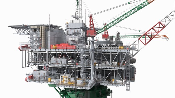 Spar Platform 3D - TurboSquid 1839901