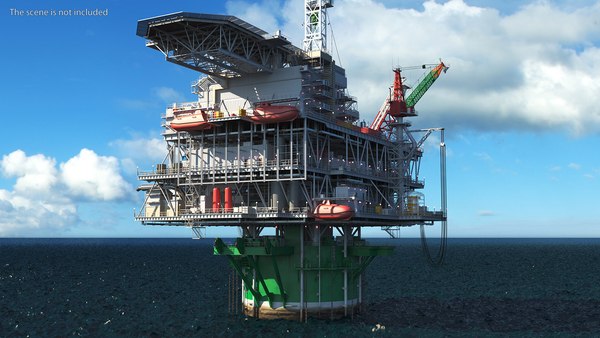 Spar Platform 3D - TurboSquid 1839901
