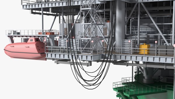 Spar Platform 3D - TurboSquid 1839901