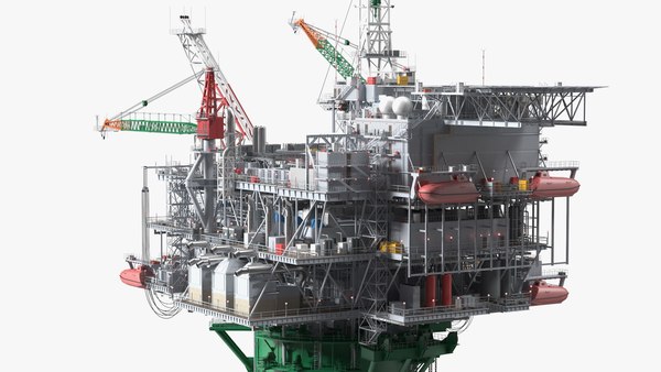 Spar Platform 3D - TurboSquid 1839901