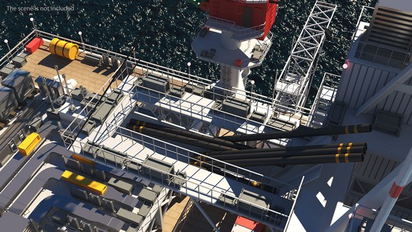 Spar Platform 3D - TurboSquid 1839901