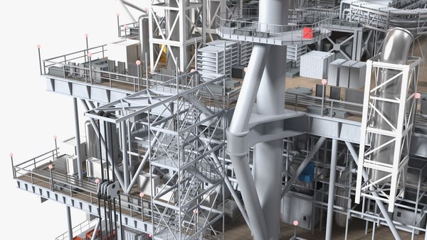 Spar Platform 3D - TurboSquid 1839901