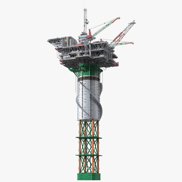 Spar Platform 3D - TurboSquid 1839901