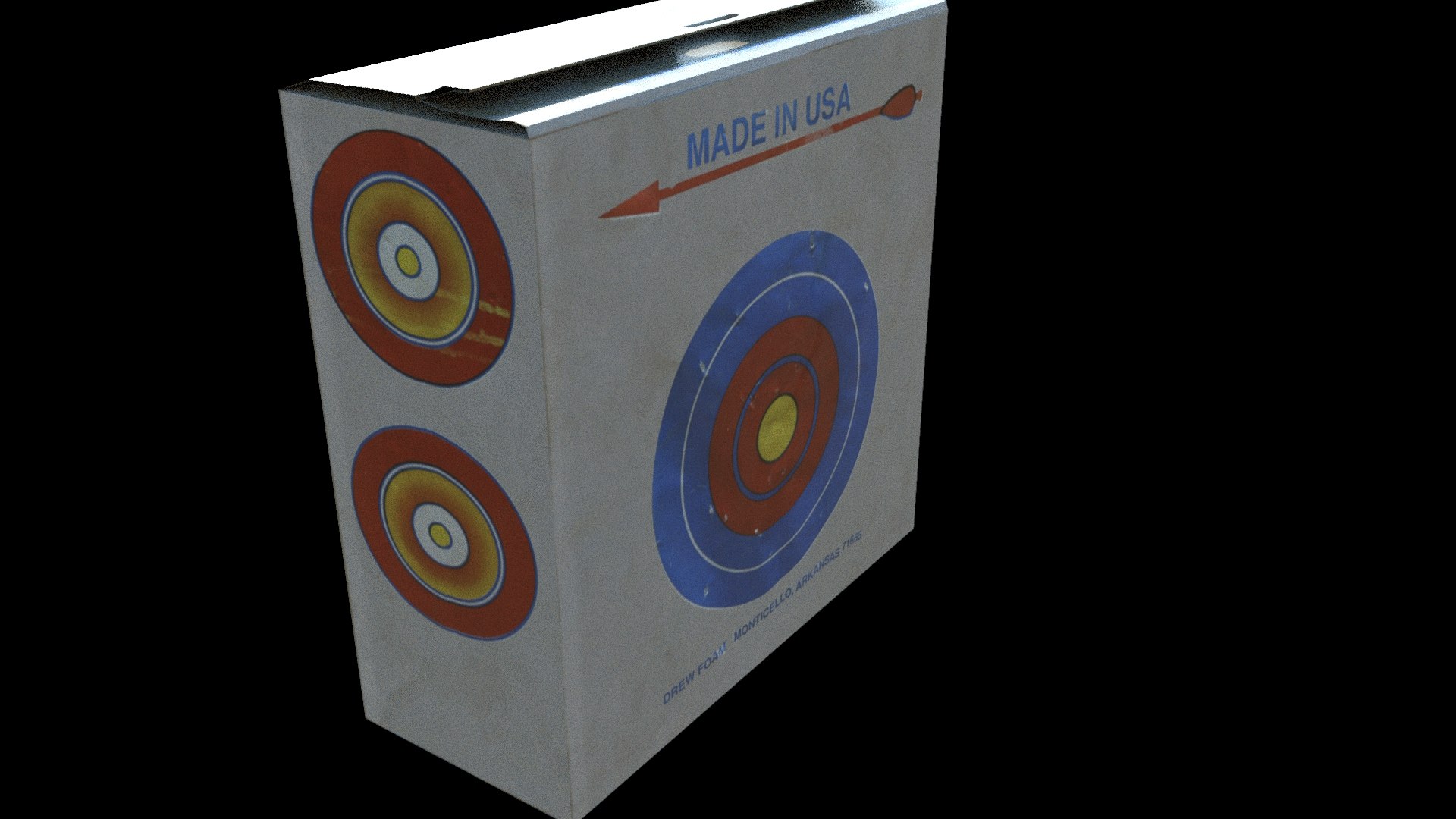 Archery Target 3D Model - TurboSquid 1587807