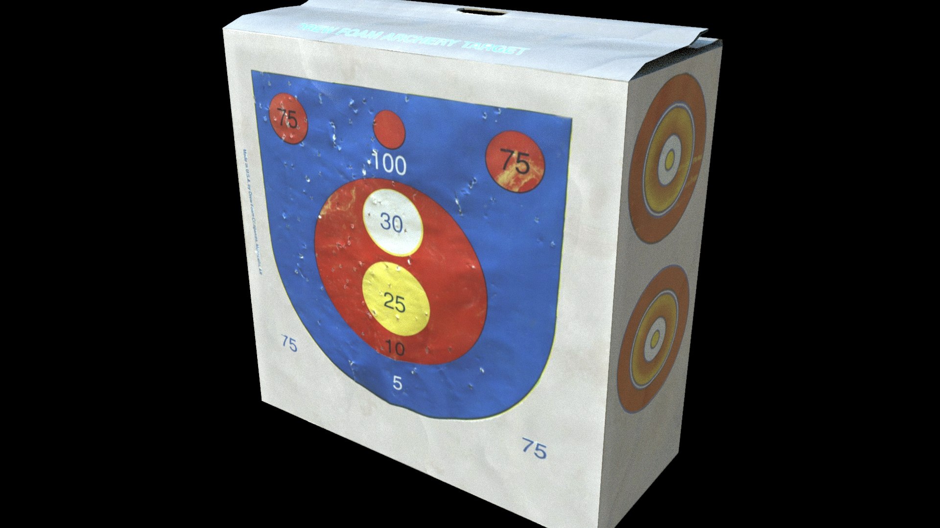 Archery Target 3D Model - TurboSquid 1587807