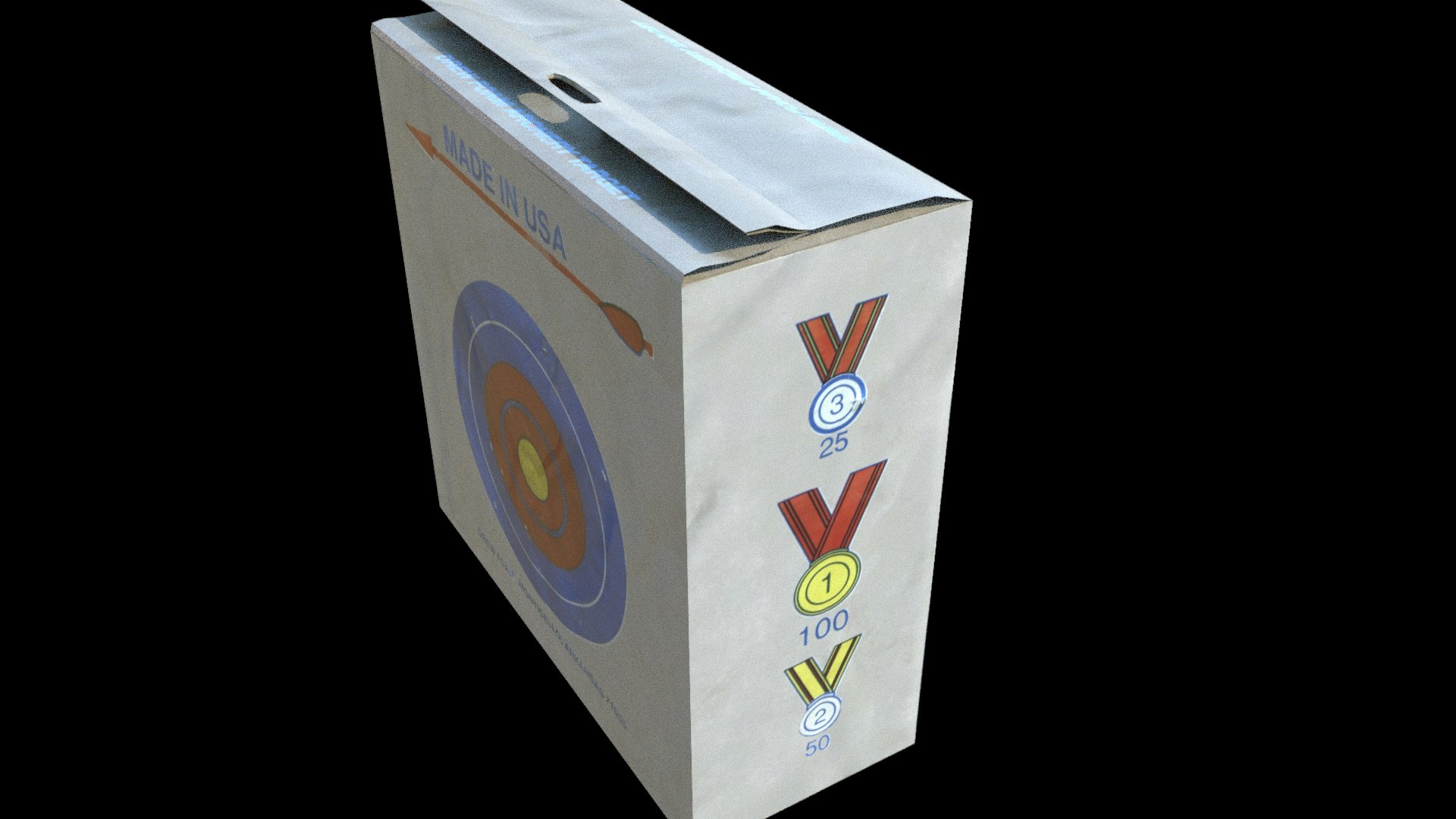 Archery Target 3D Model - TurboSquid 1587807