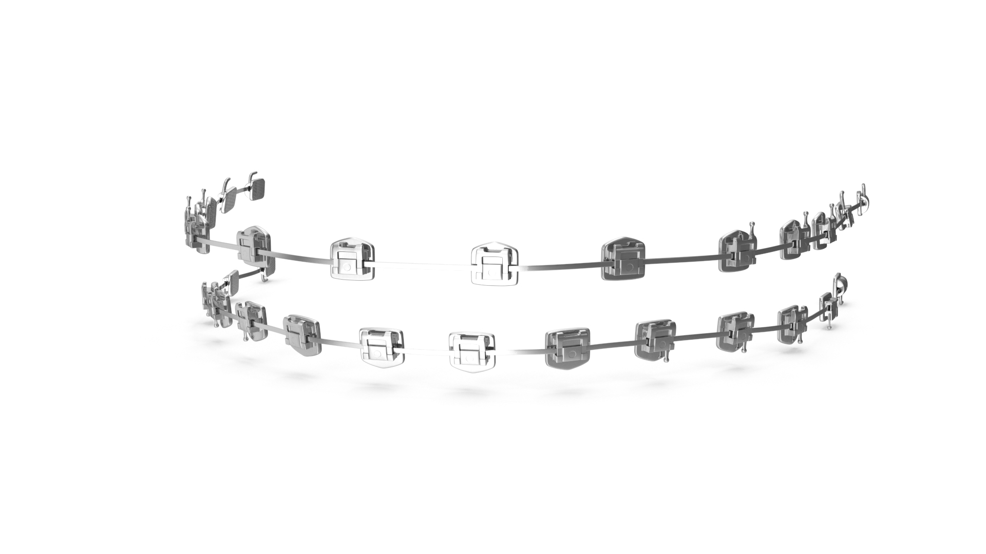 3D Self Ligating Steel Dental Braces V02 model - TurboSquid 2169618