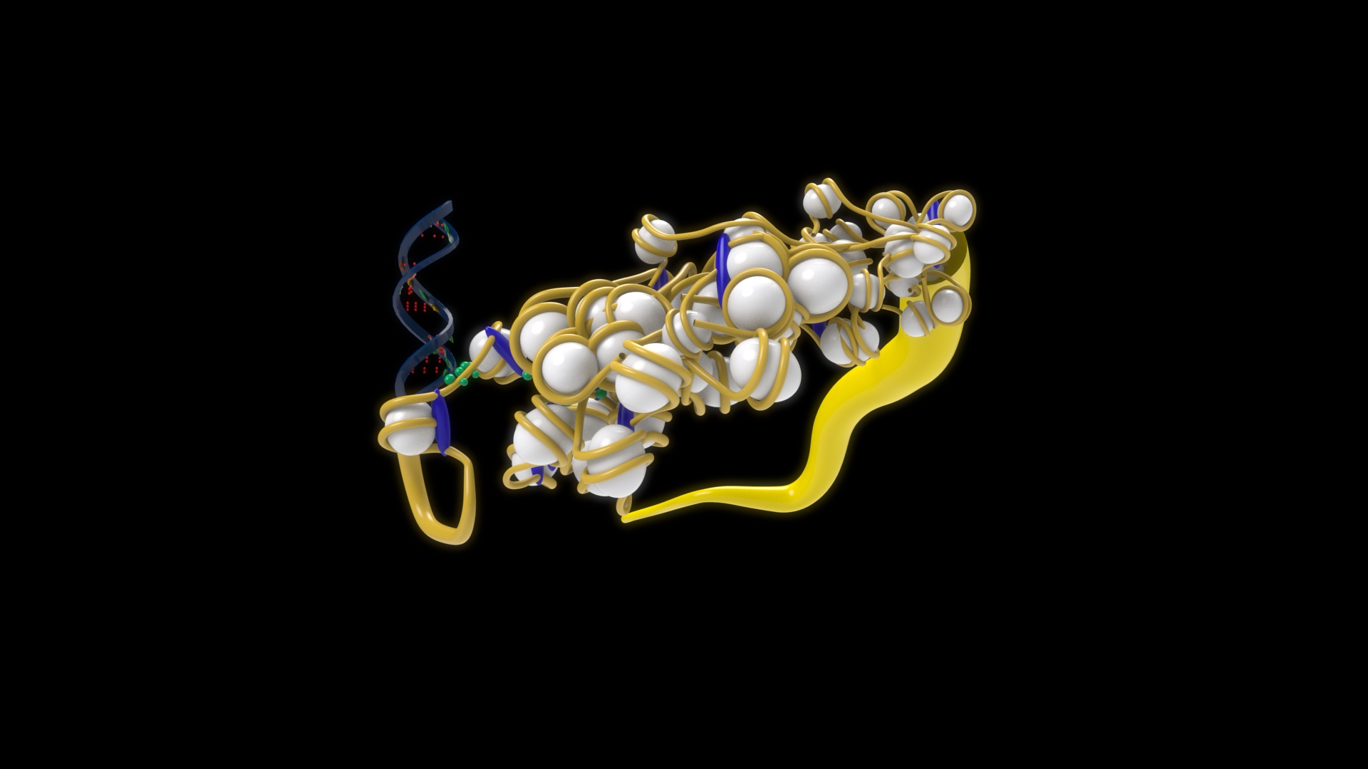 3D Model Chromatin With DNA Helix - TurboSquid 2210566