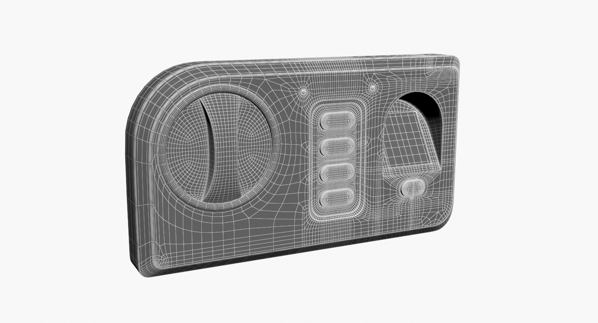 3D Biometric Lock Model - TurboSquid 1300761