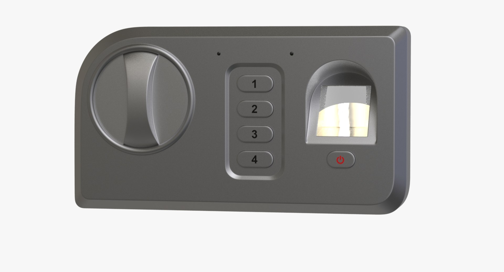 3D Biometric Lock Model - TurboSquid 1300761