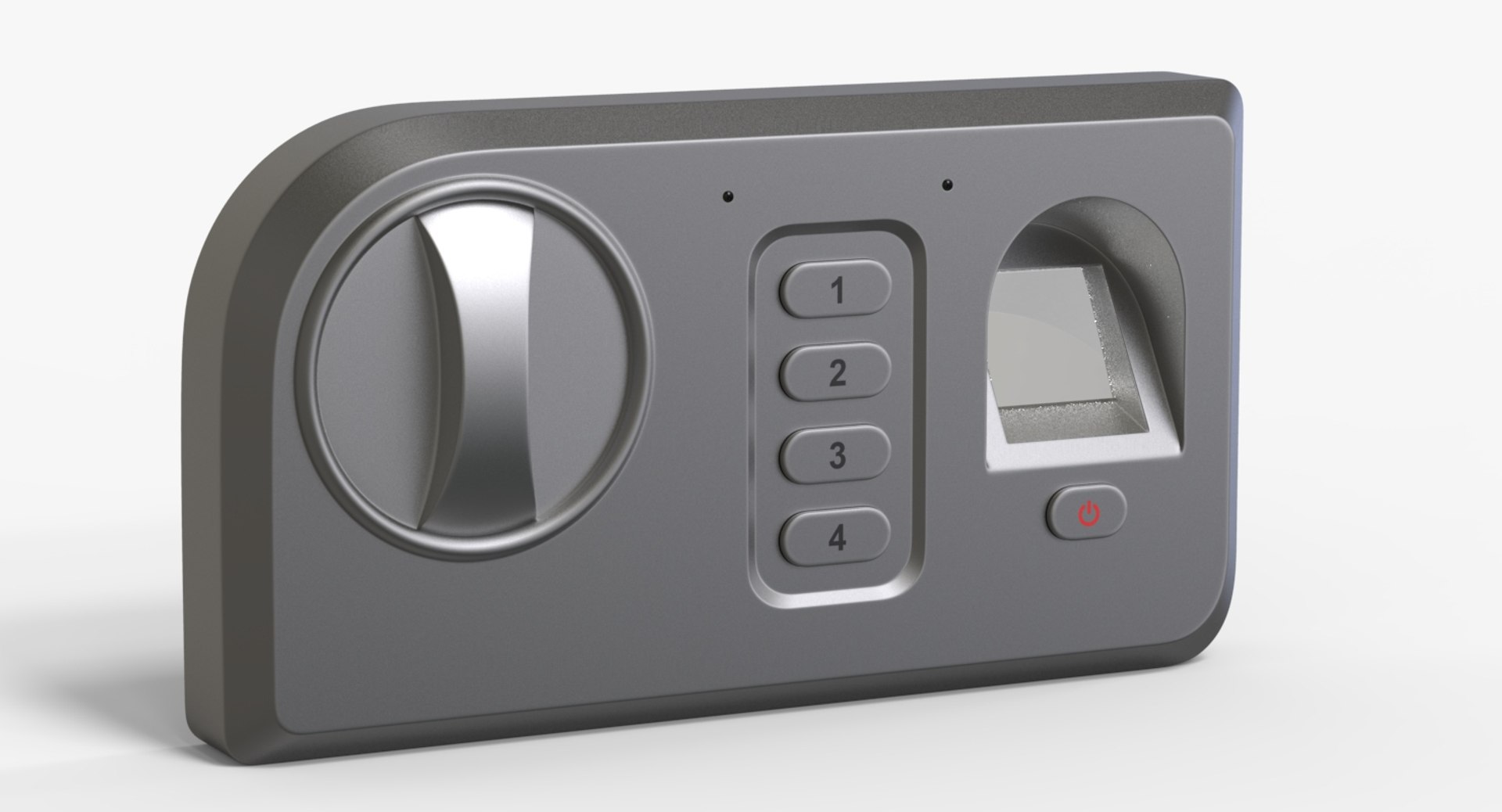 3D Biometric Lock Model - TurboSquid 1300761