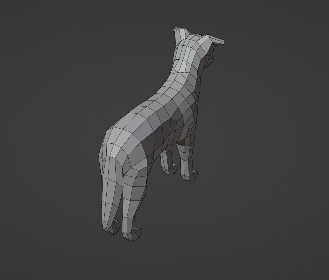 3D Model Lowpoly Stylized Dog - TurboSquid 2191757