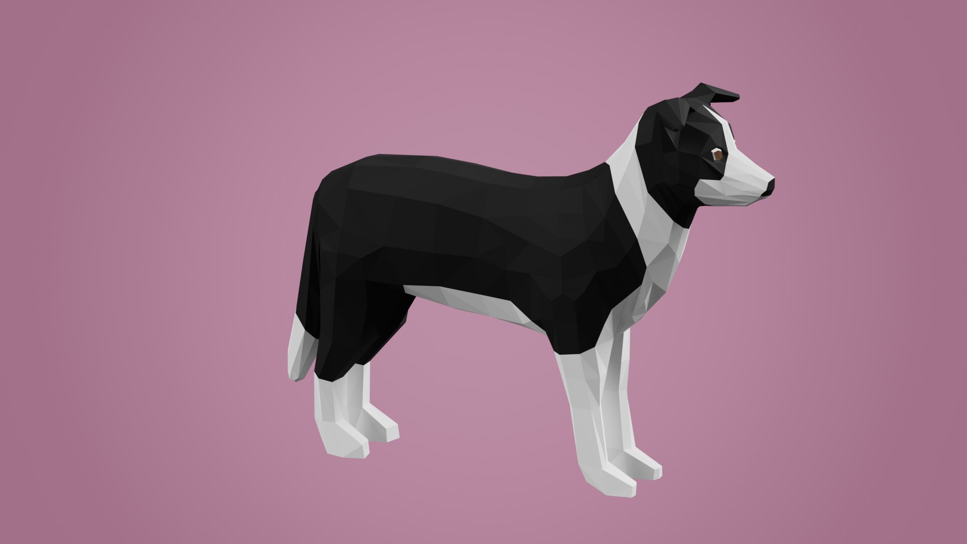 3D Model Lowpoly Stylized Dog - TurboSquid 2191757