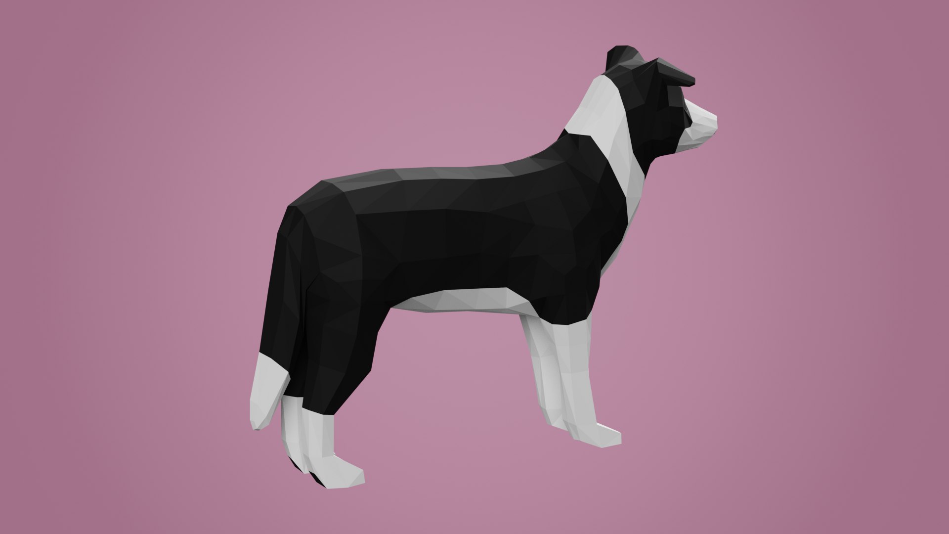 3D Model Lowpoly Stylized Dog - TurboSquid 2191757