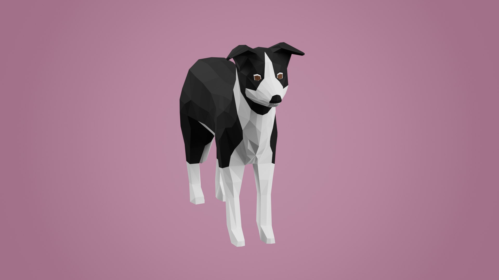 3D Model Lowpoly Stylized Dog - TurboSquid 2191757