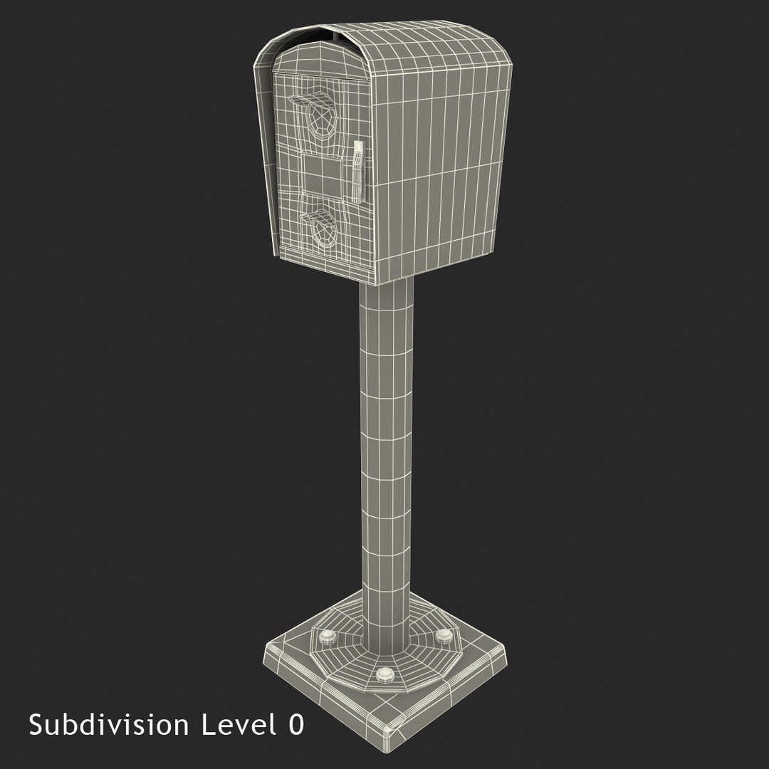 Roadside Radar Speed Camera 3d 3ds