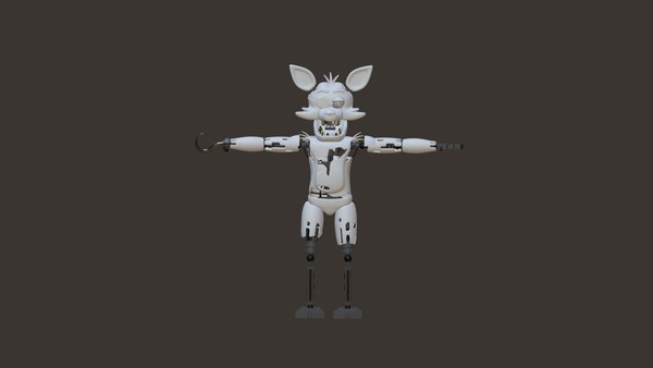 modelo 3d Modelo 3D de Foxy completo con plataforma - TurboSquid 1831489