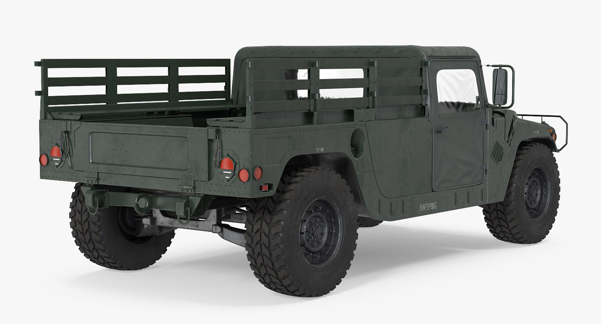 3d Cargo Troop Carrier Hmmwv