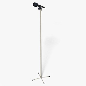 Microphone Stand Collada Models for Download | TurboSquid
