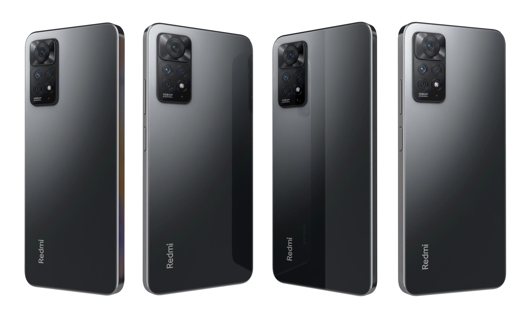 Xiaomi Redmi Note 11 Pro Graphite Gray 3D Model - TurboSquid 1849773
