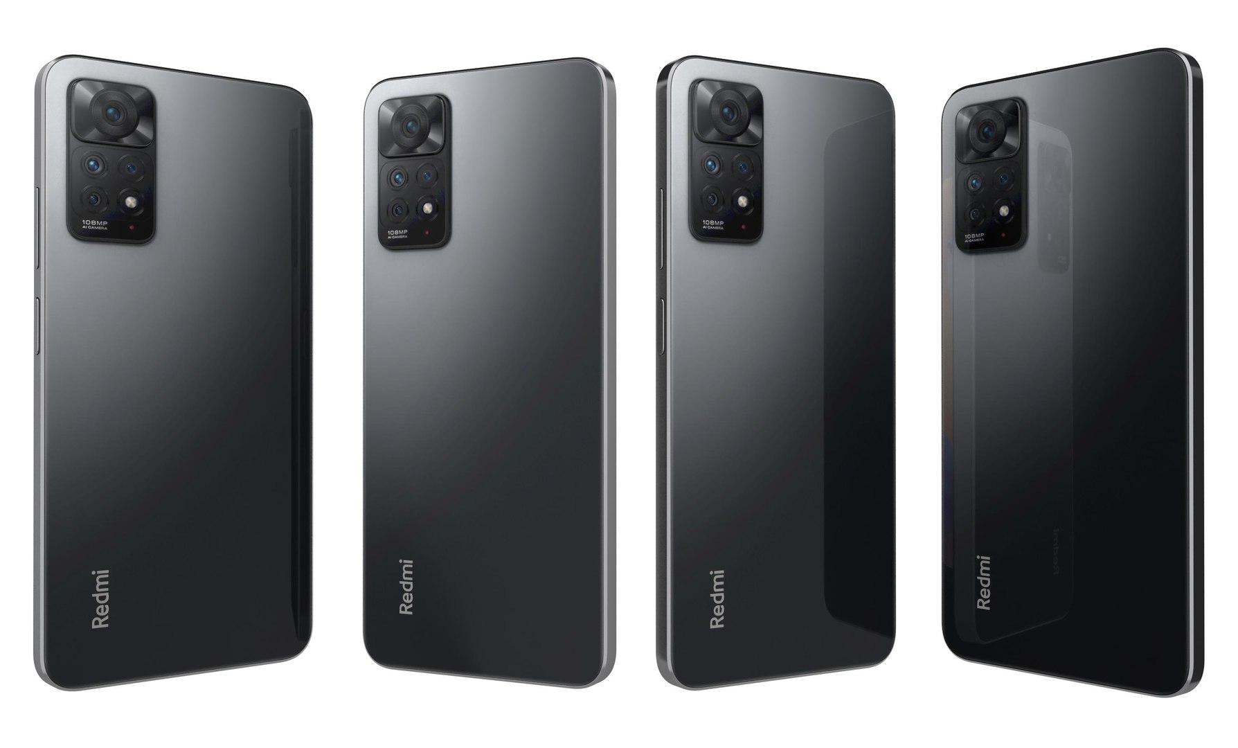 Xiaomi Redmi Note 11 Pro Graphite Gray 3D Model - TurboSquid 1849773