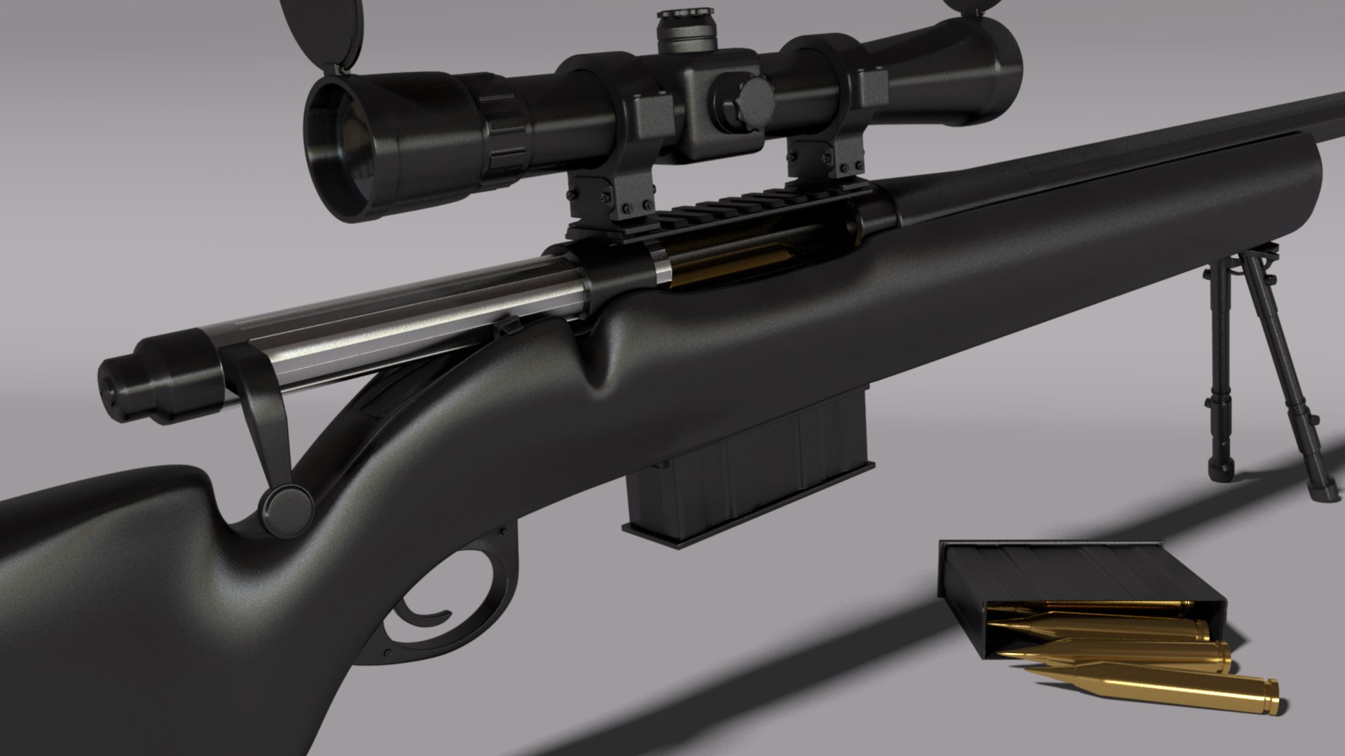 M24 Sniper Rifle Wallpaper