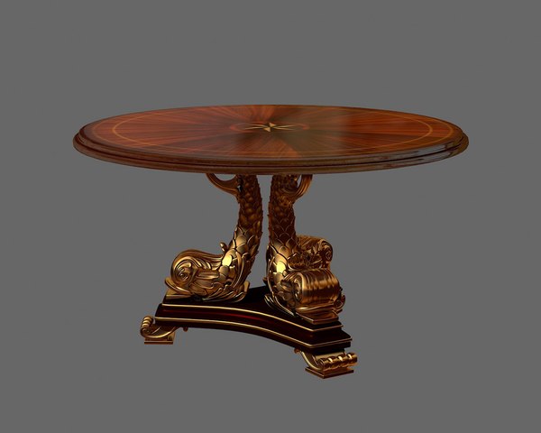3ds max table