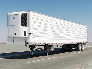 3D w900 hopper trailer - TurboSquid 1157757