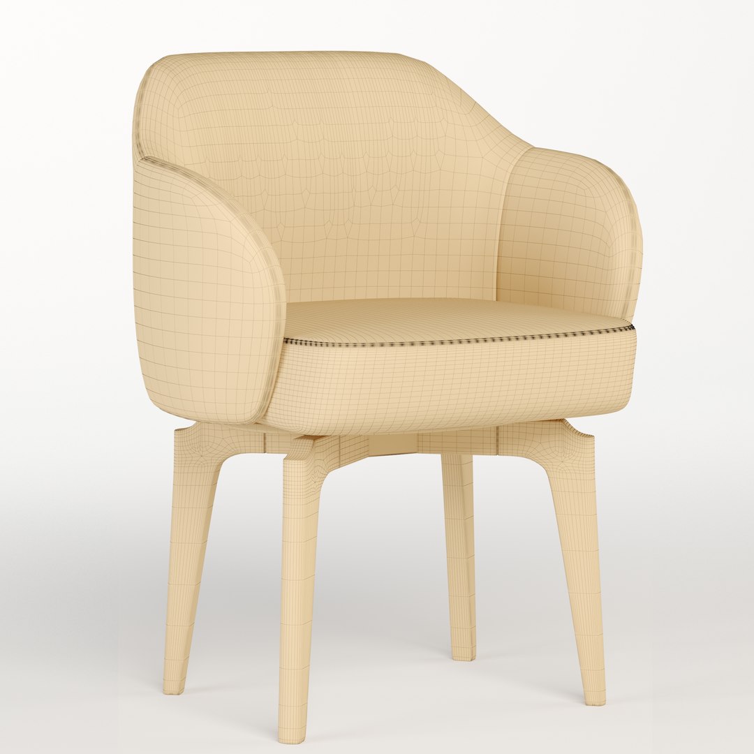 3D Model Elisa Chair - TurboSquid 2279809