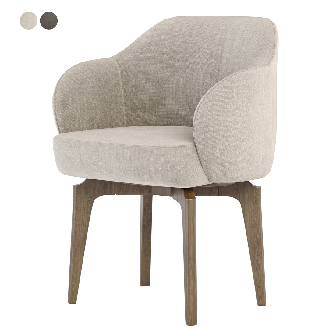 3D Model Elisa Chair - TurboSquid 2279809