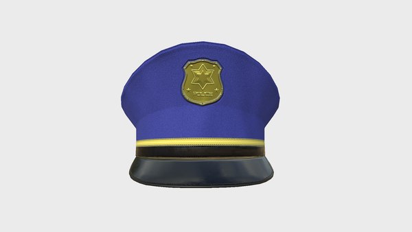 3D model 10 Police Caps Collection - Military Character Design Fashion ...