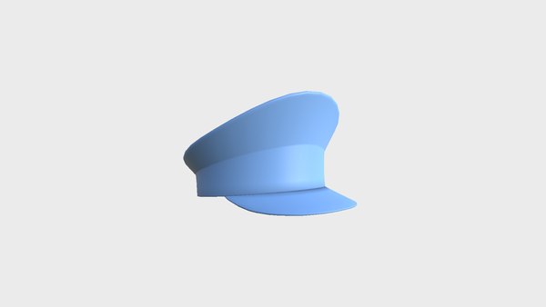 3D model 10 Police Caps Collection - Military Character Design Fashion ...