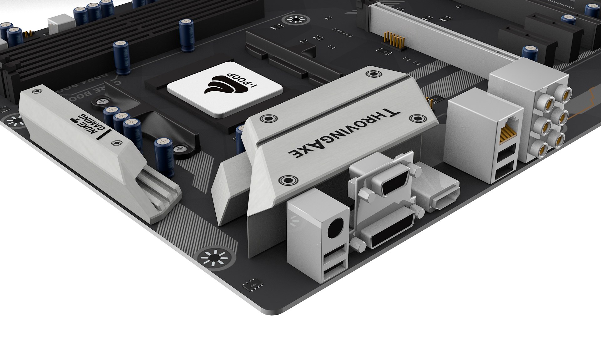 3D Generic Computer Motherboard Model - TurboSquid 1620167