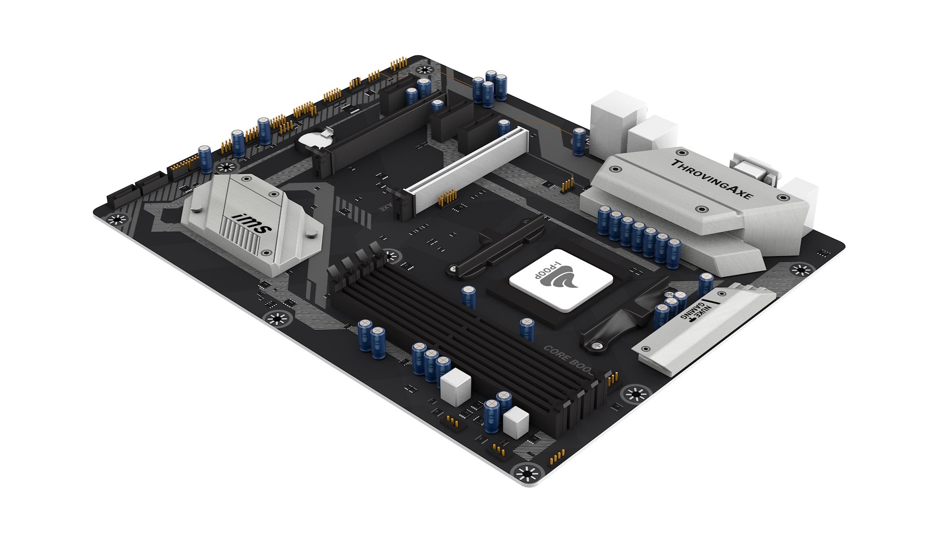 3D Generic Computer Motherboard Model - TurboSquid 1620167