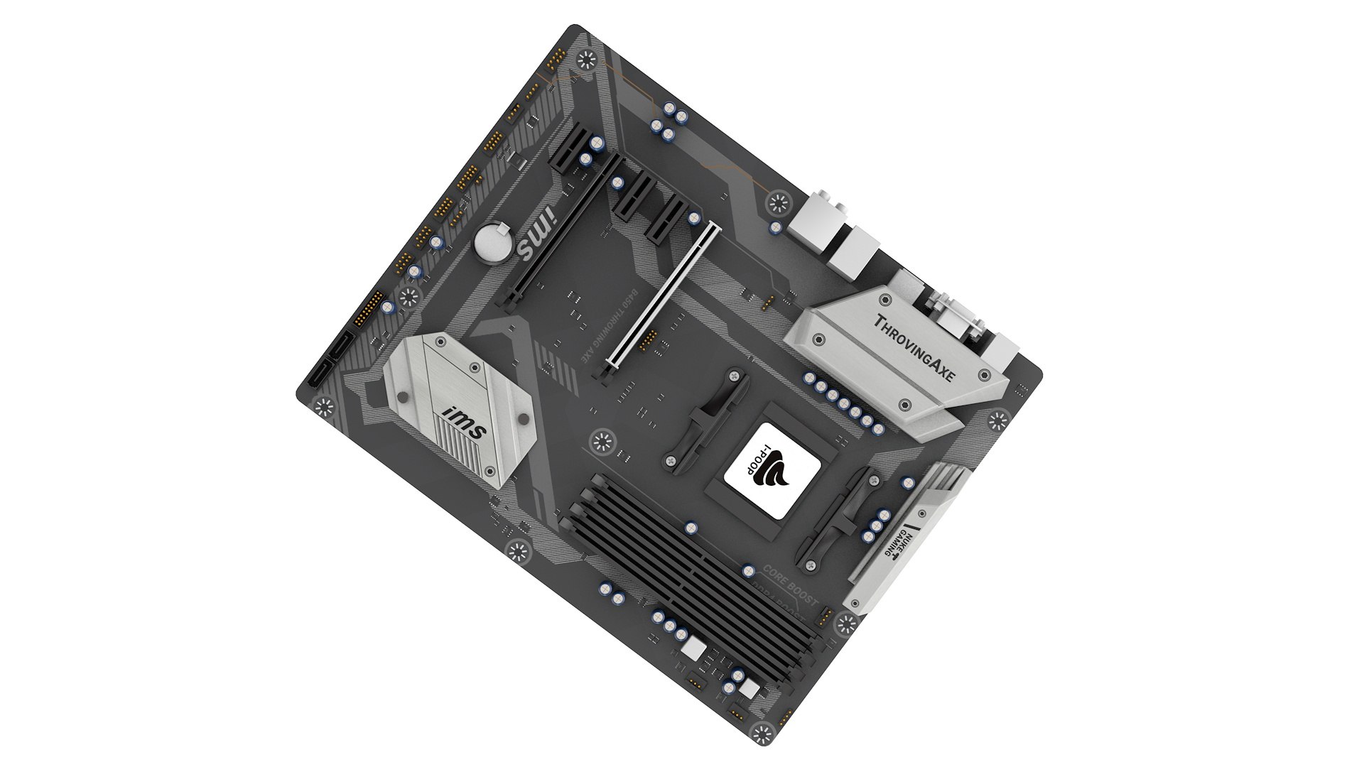 3D Generic Computer Motherboard Model - TurboSquid 1620167