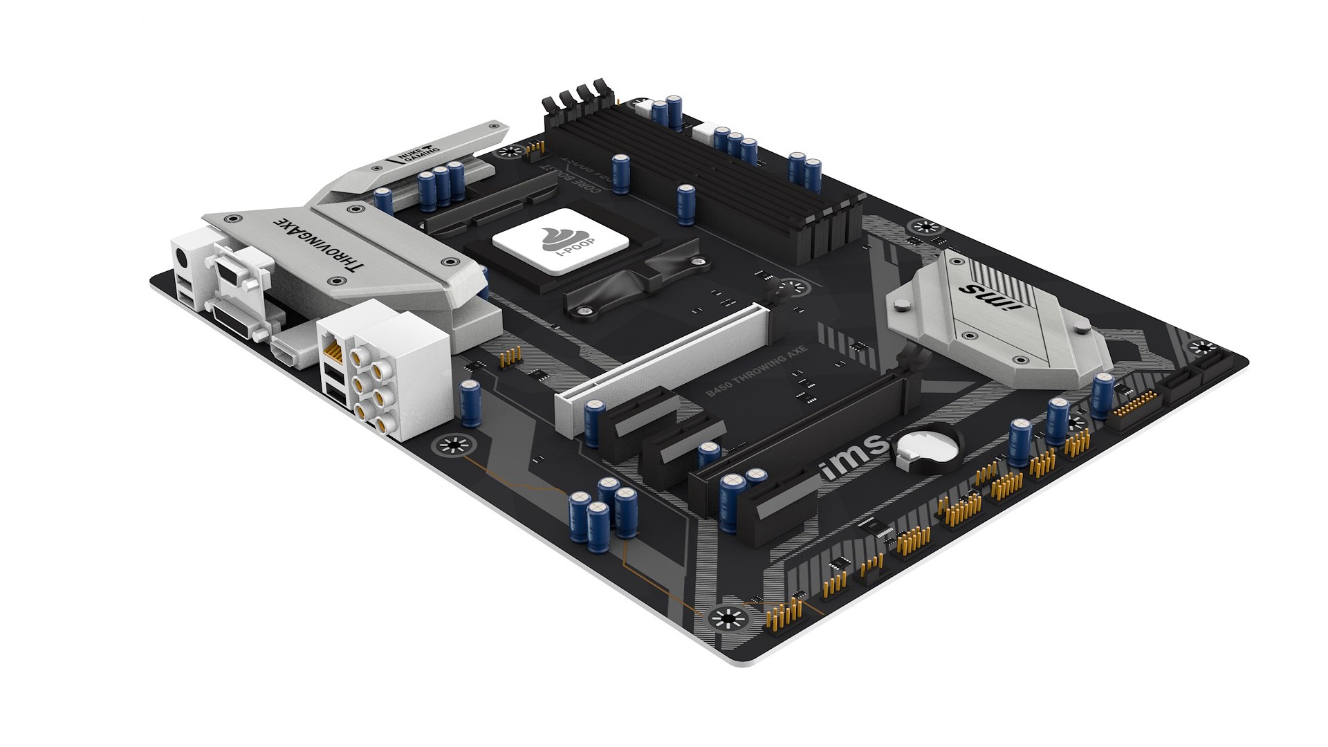 3D Generic Computer Motherboard Model - TurboSquid 1620167