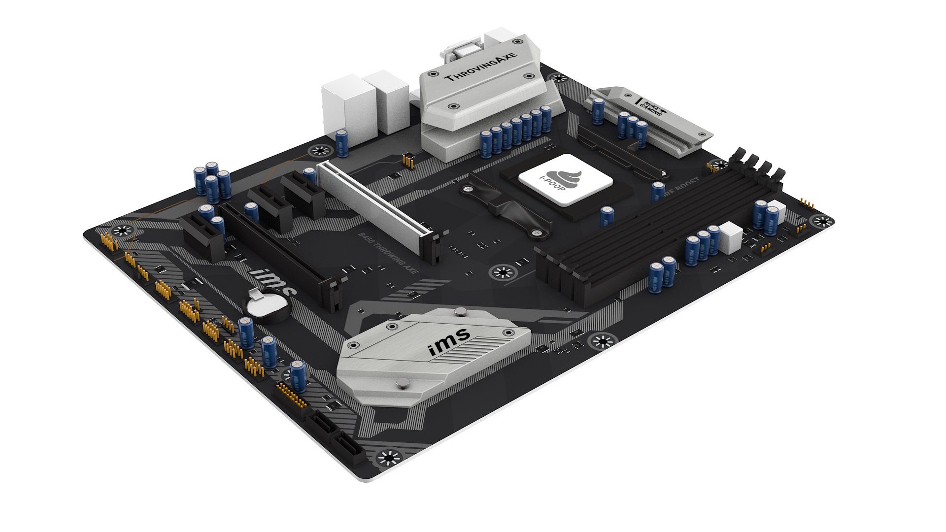 3D Generic Computer Motherboard Model - TurboSquid 1620167