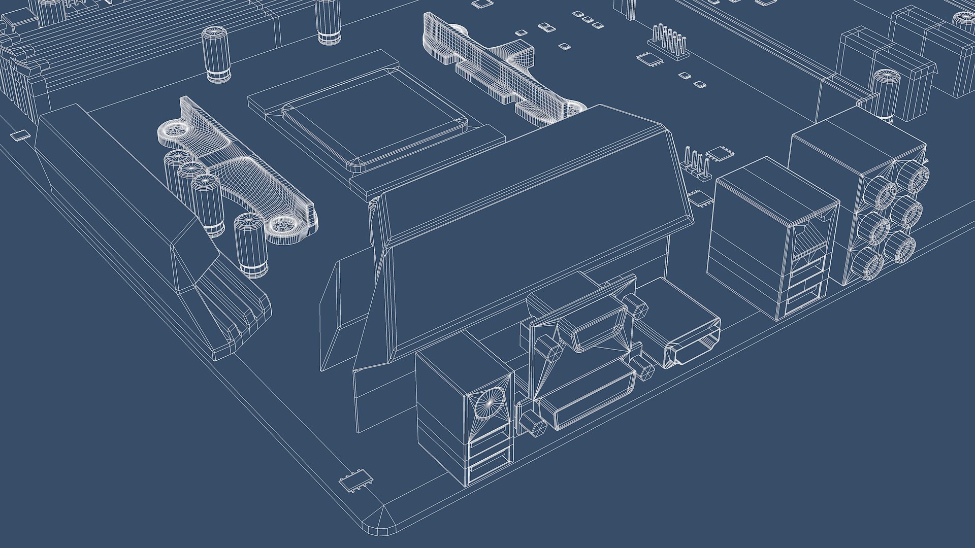 3D Generic Computer Motherboard Model - TurboSquid 1620167