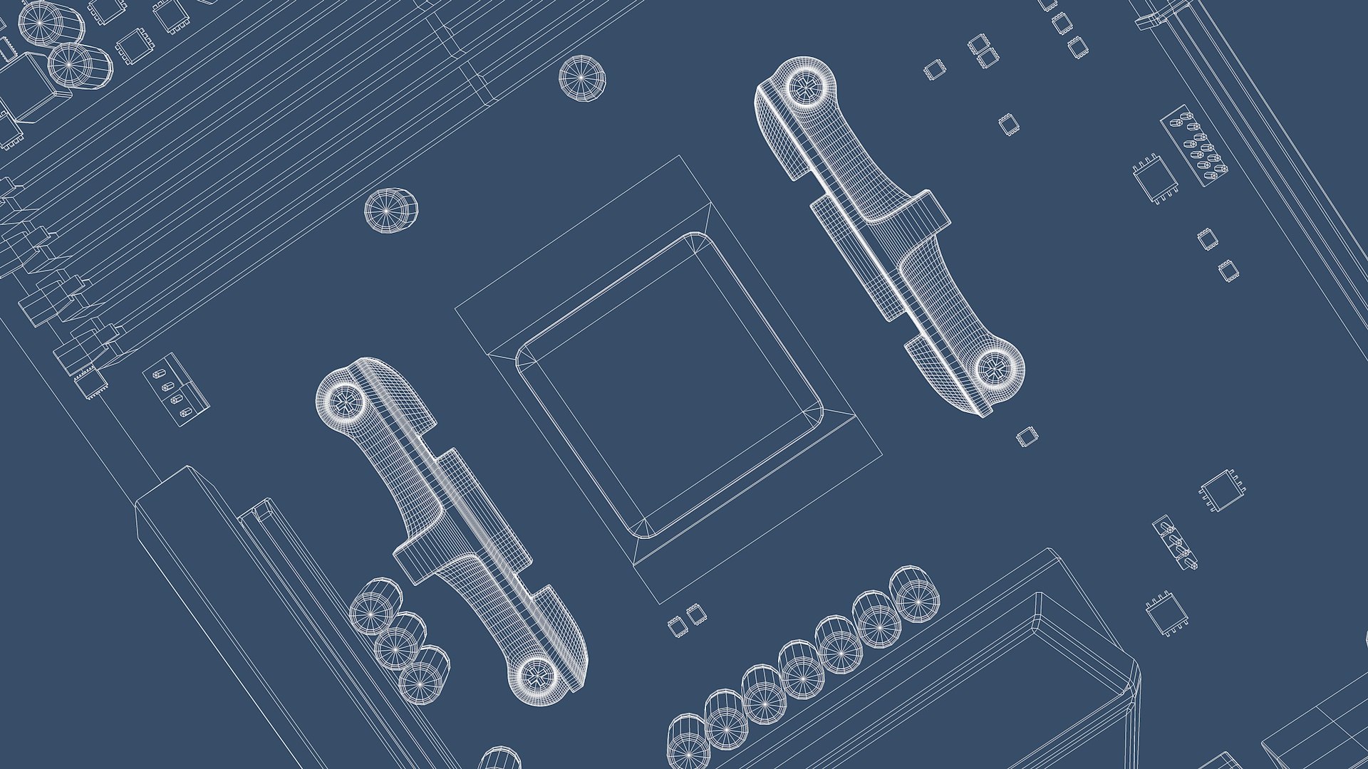 3D Generic Computer Motherboard Model - TurboSquid 1620167